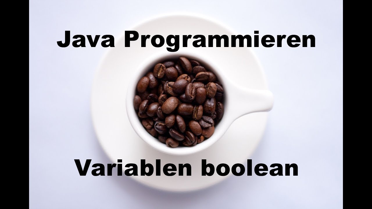 Variablen Boolean Java Programmieren 5 Youtube