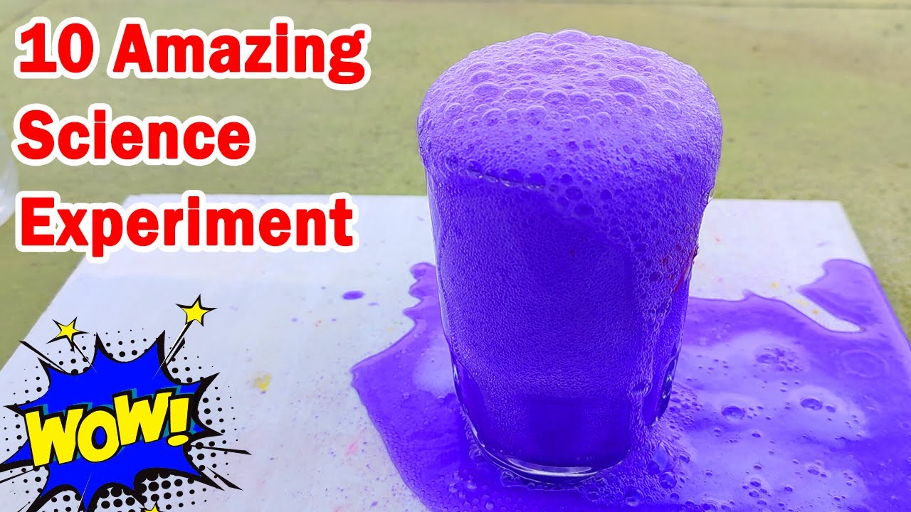 10 Amazing Science Experiments Experiment Scienceexperiment