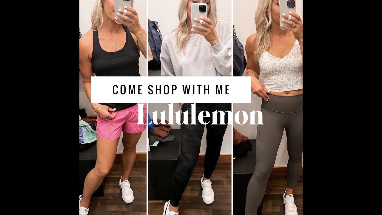 Shop With Me Come Shop With Me Lululemon Lululemon Try On Haul