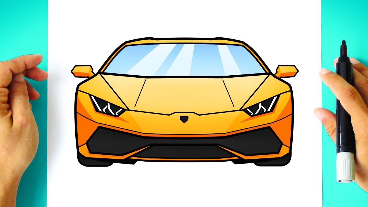 Como Desenhar Um Lamborghini Aventador Passo A Passo How To Draw A