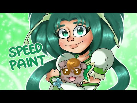 Cure Mint Nuts Yes Precure 5 Gogo Speedpaint Youtube
