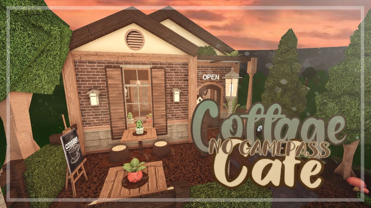 How To Build A Cafe In Bloxburg No Gamepass At Alex Poston Blog
