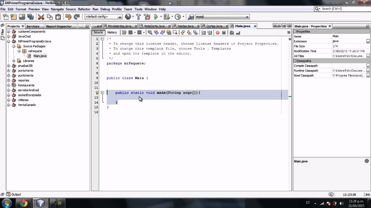 Tutorial Programación En Java Parte 1 Introducción Y Primer Programa