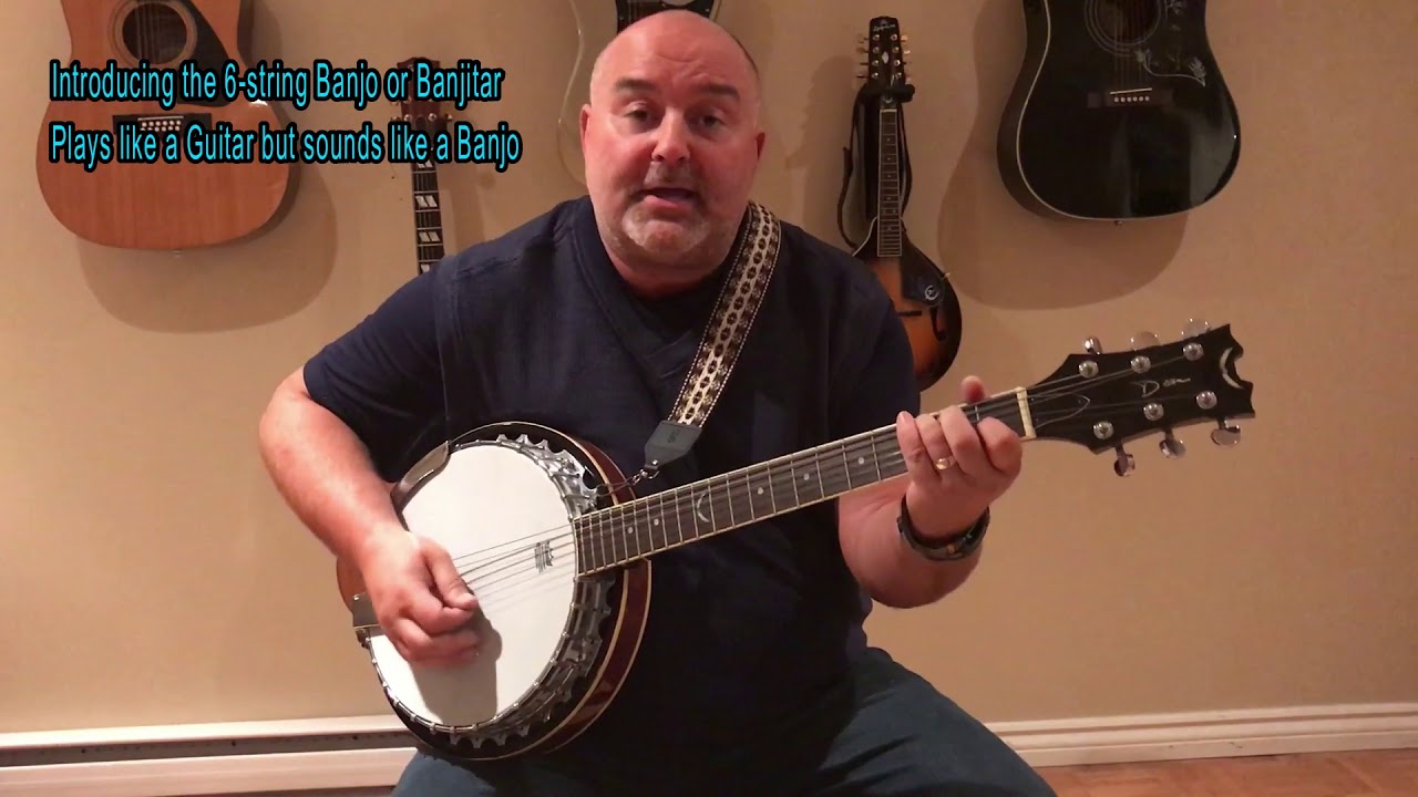6 String Banjo Or Banjitar Introduction And Explanation Youtube