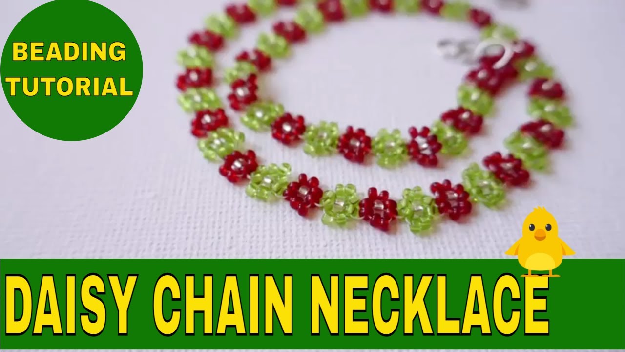 Beaded Daisy Chain Stitch Tutorial At Hazel Katherine Blog