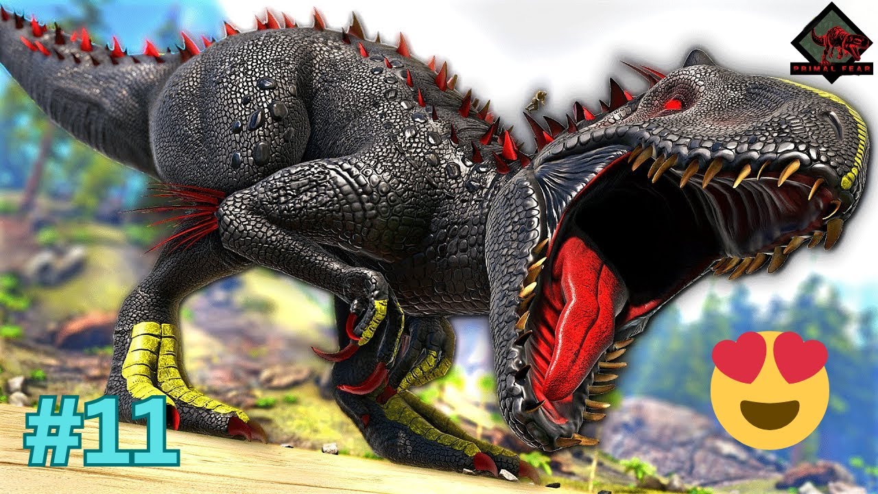 Taming Beautiful Apex Indominus Rex Ark Survival Evolved Primal Fear