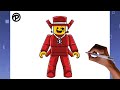 How To Draw Sammy From Steal A Brainrot Roblox Drawing ...