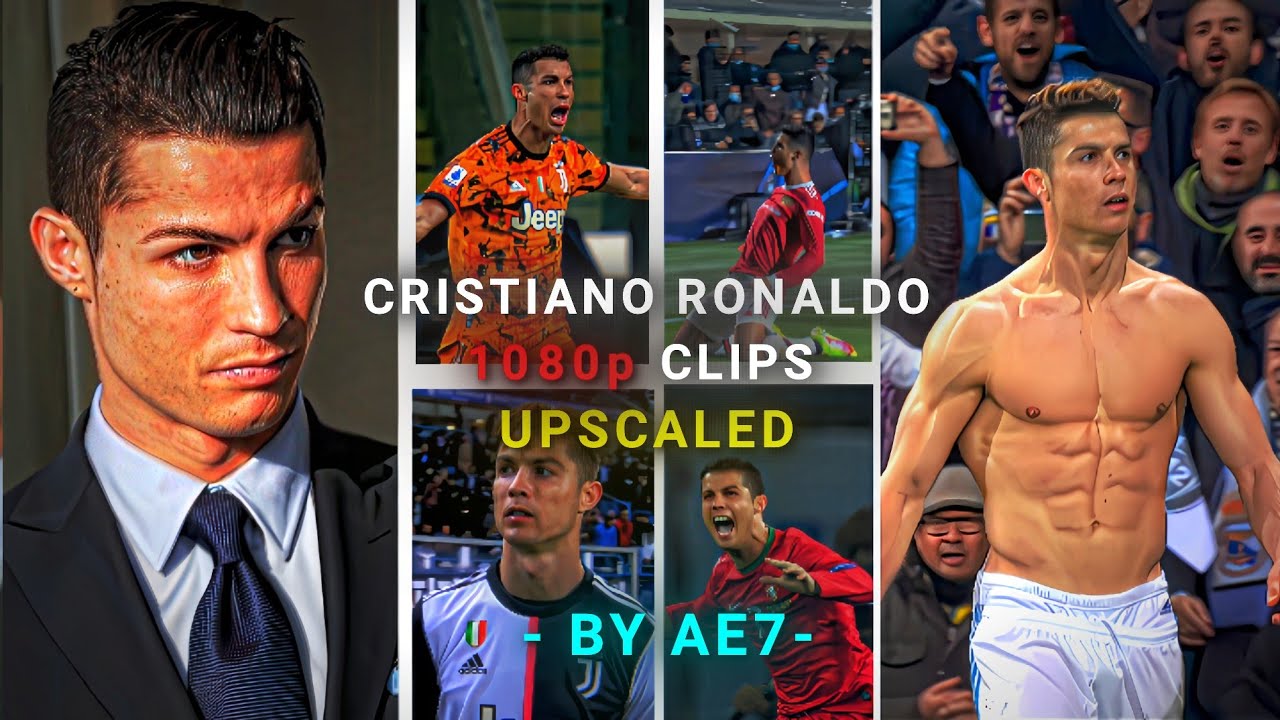 Cristiano Ronaldo 4k Rare Clips Scenepack Upscale Topaz By Ae7