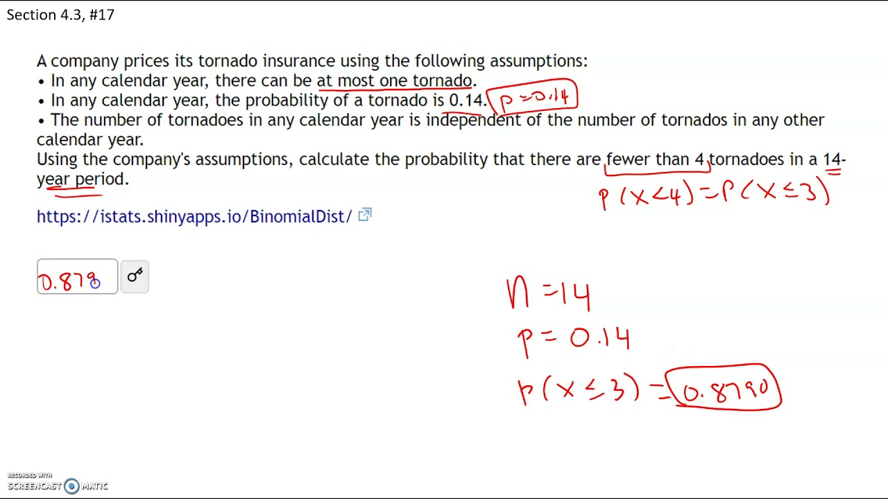 Stats Hw Section 4 3 Part Ii Youtube