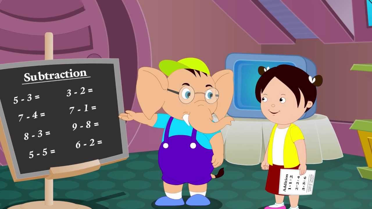 Learn Maths Subtraction Part 2 2 Youtube