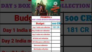 Pushpa 2 Box Office Collection Allu Arjun Pushpa 2 The Rule 3rd Day Box ...