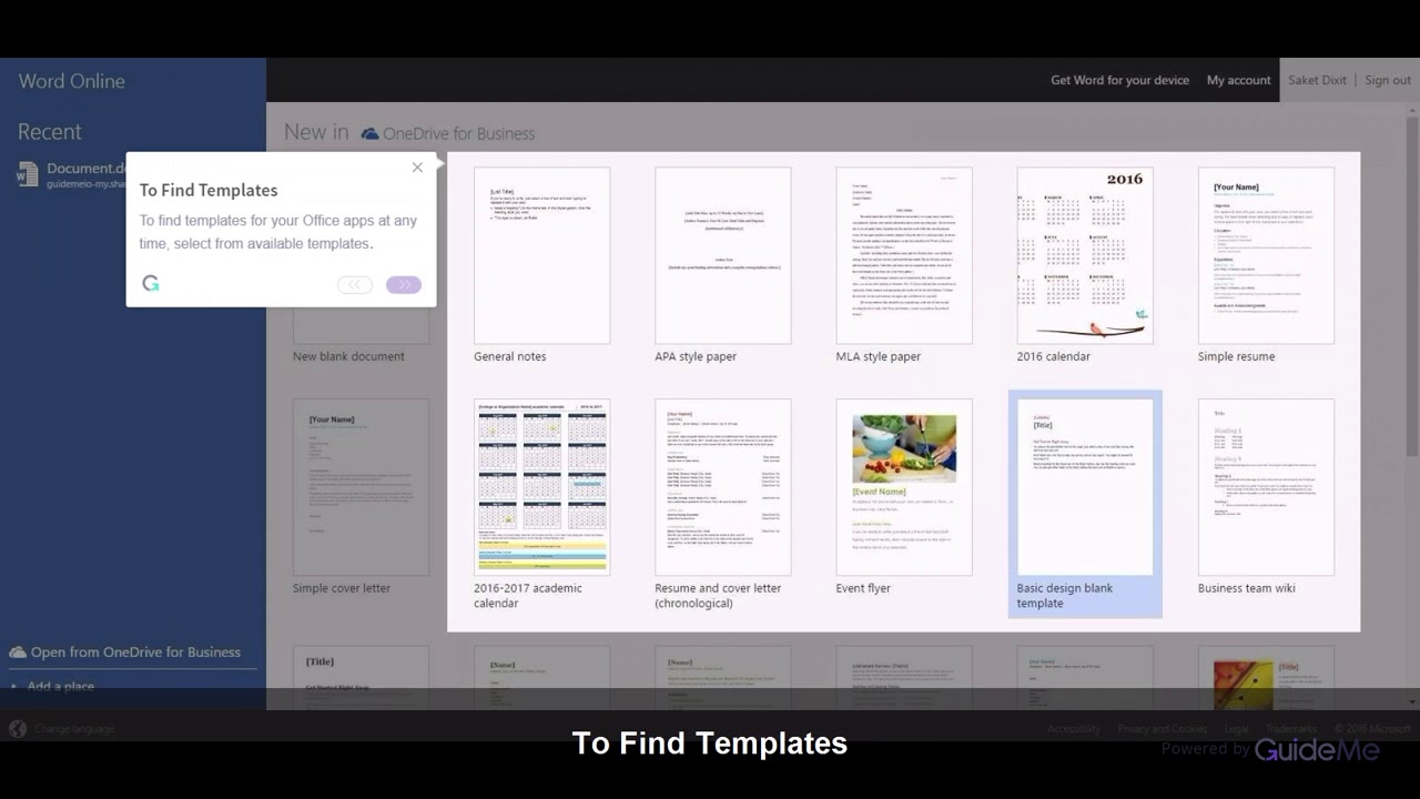 How To Find The Perfect Template For Your Office File Youtube