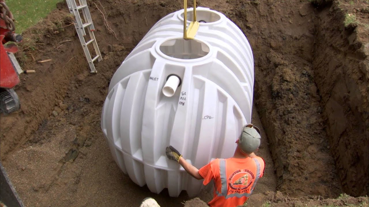 Ak Industries Septic Tank Installation Video Youtube