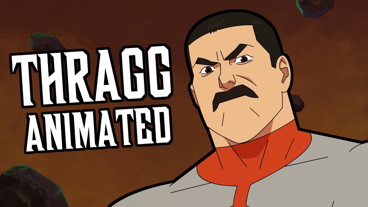 Invincible Thragg Animation Test Youtube