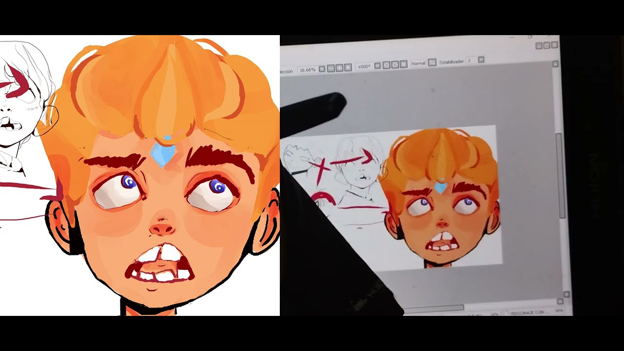 Cartoon Ilustration Tutorial Youtube