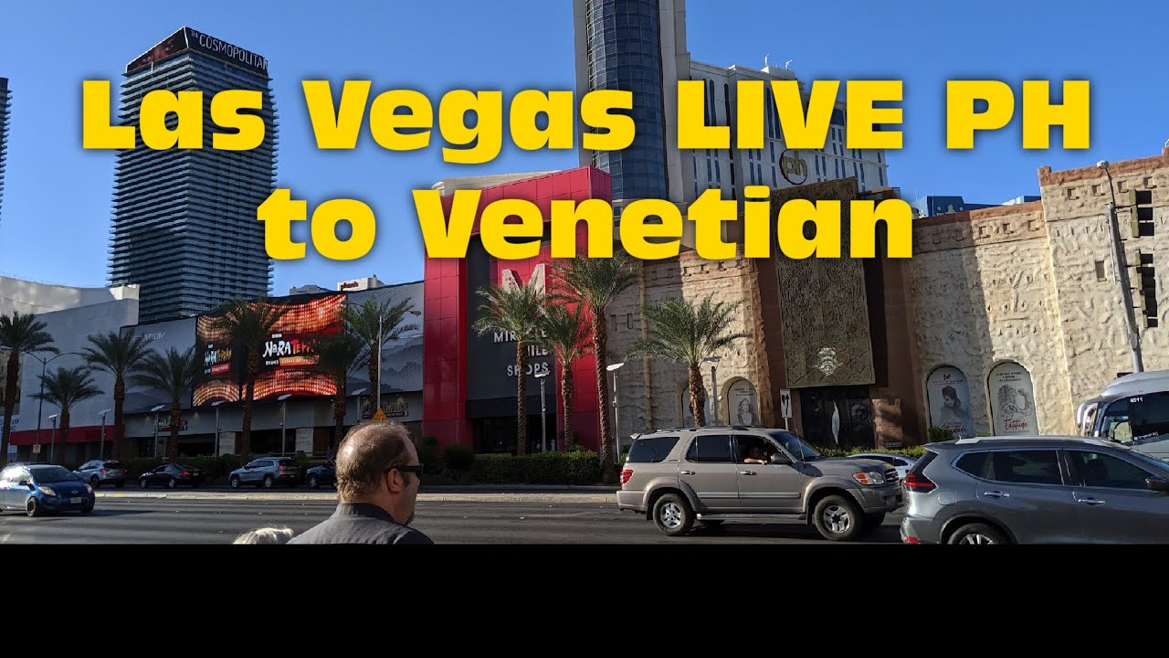 Live Las Vegas Strip Walk Youtube