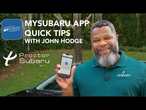 Mysubaru App Key Features Every Subaru Owner Should Know Youtube