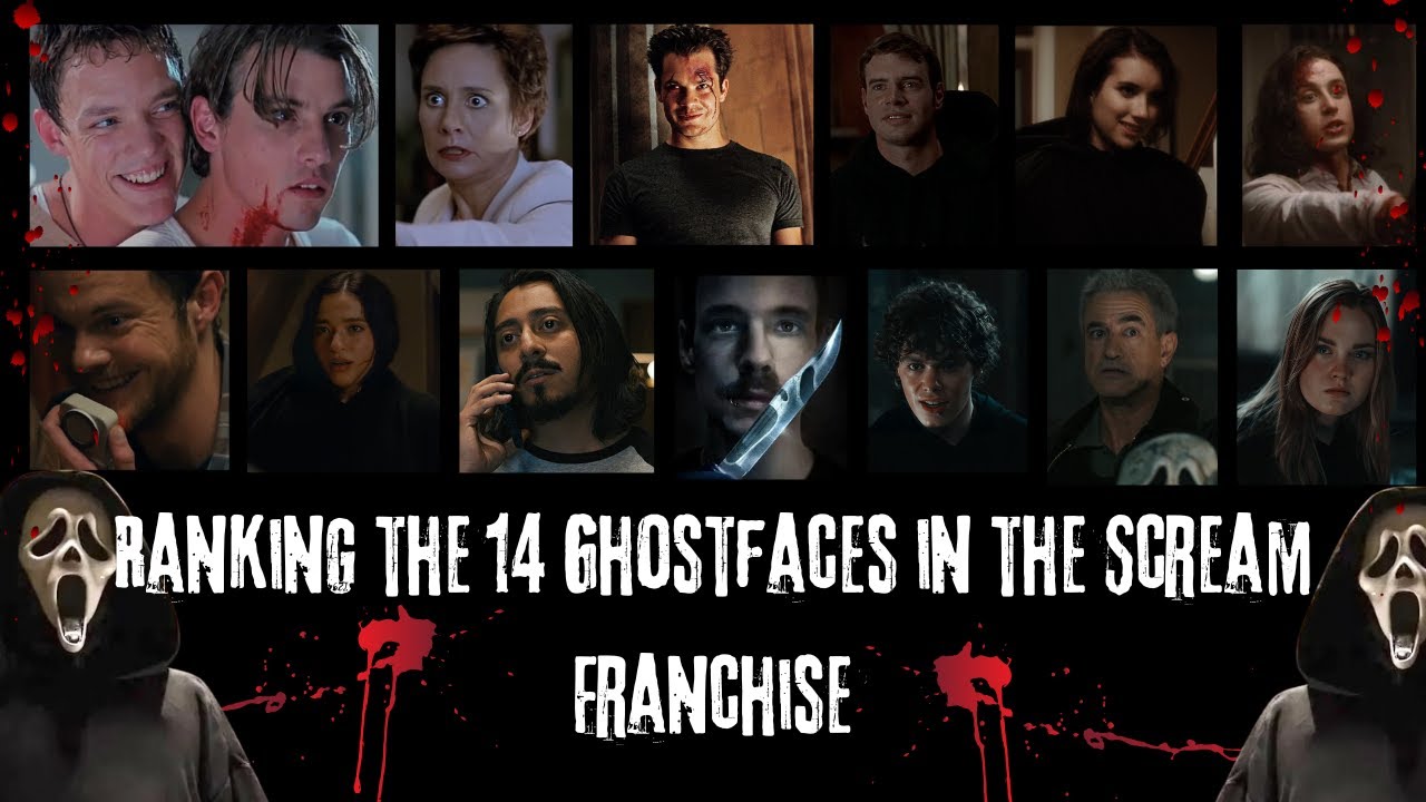 Ranking All 14 Ghostfaces In The Scream Franchise Scream Horror