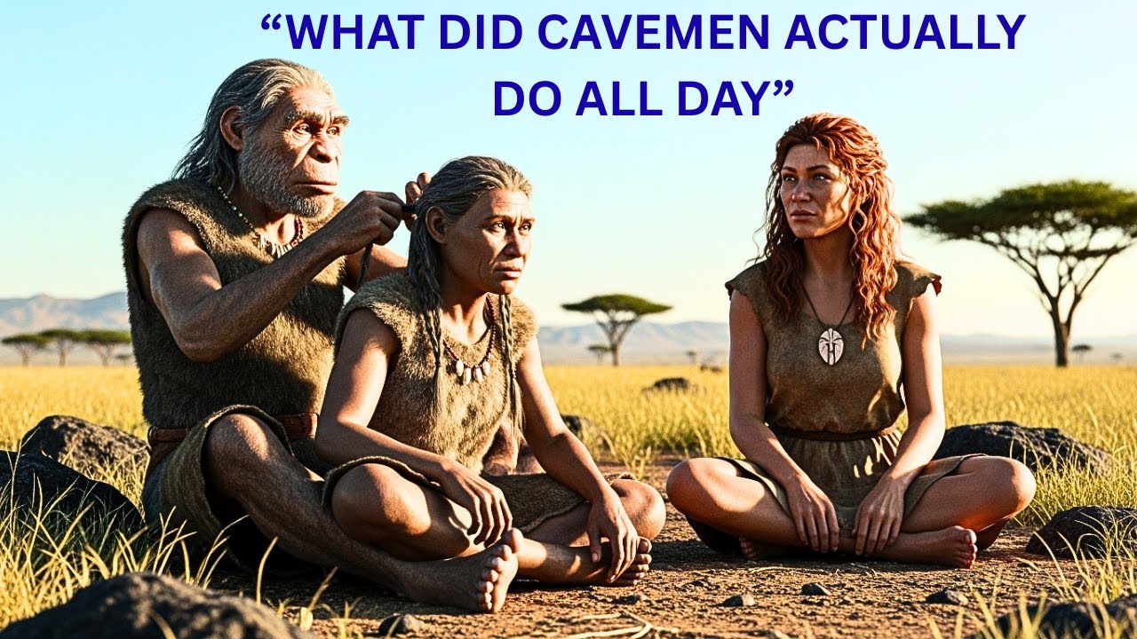 What Did Cavemen Actually Do All Day Youtube
