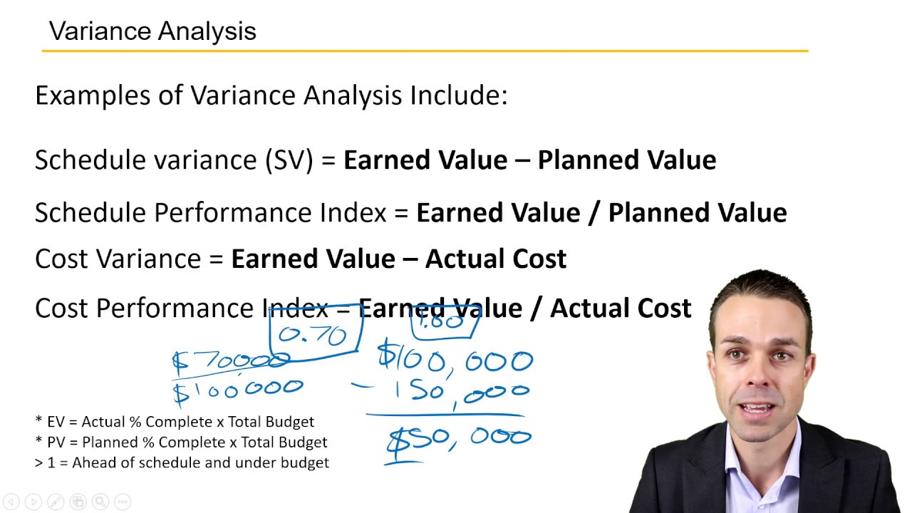 What Is Variance Analysis Key Concepts In Project Management From The