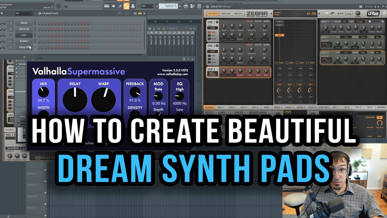 How To Create Your Own Beautiful Synth Pads Tutorial Youtube
