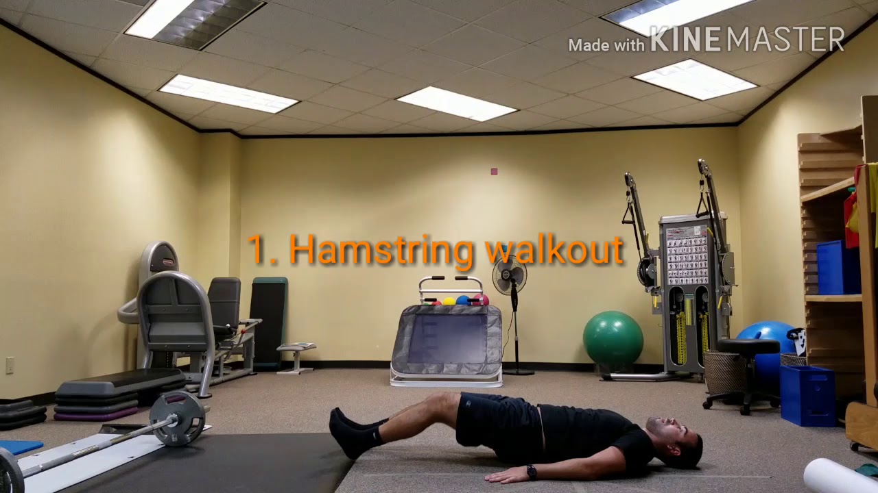 Hamstring Eccentric Strengthening Youtube