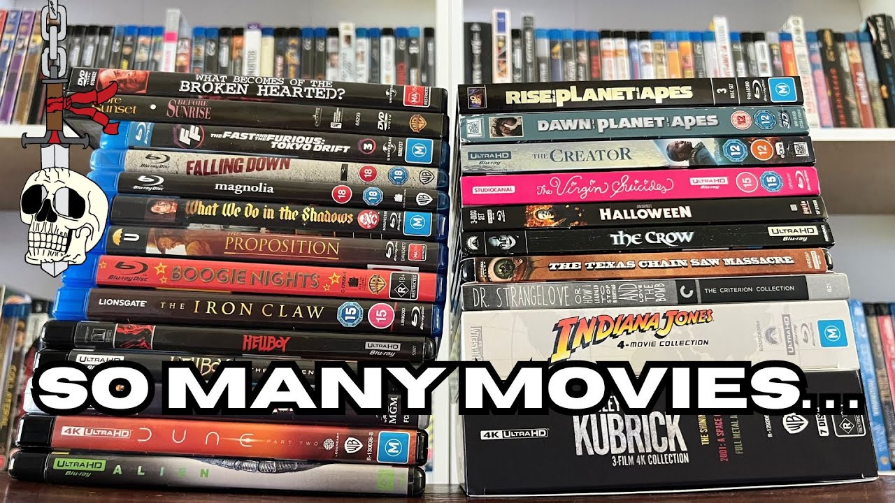 Huge Physical Media Movie Haul 4k Blu Ray Blu Ray Dvd Youtube