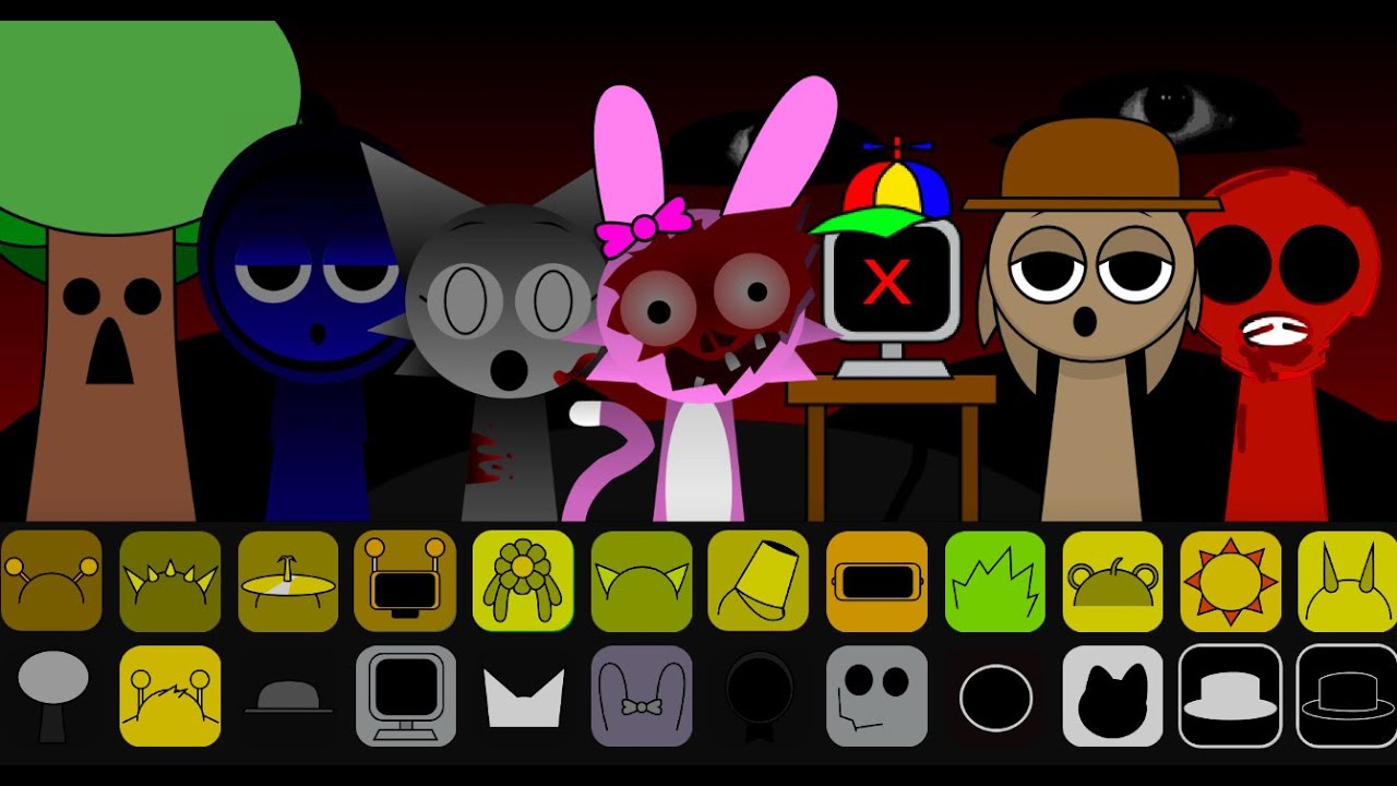 Sprunki Incredibox All Character Together New Mod Mix All Phases – Eroppa