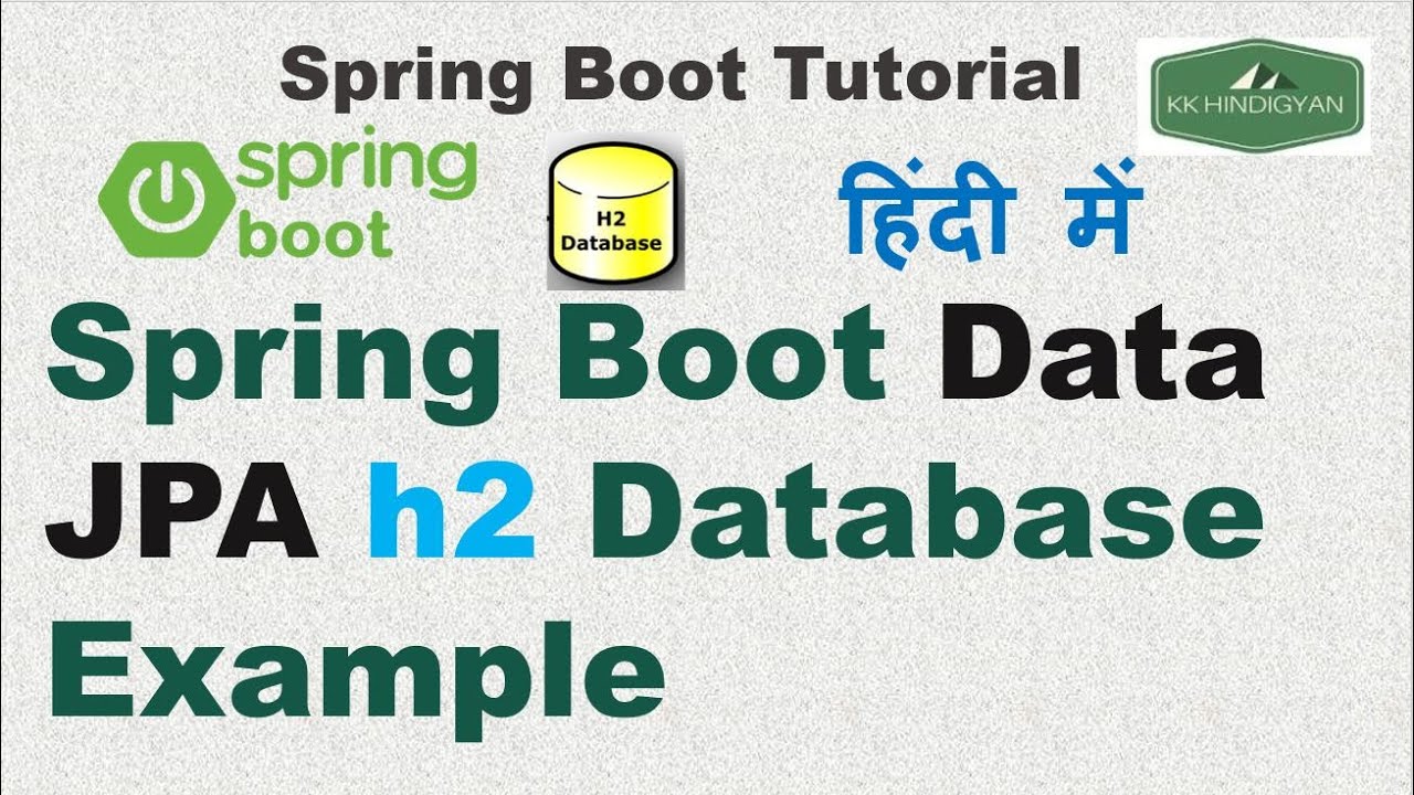 Spring Boot Data Jpa H2 Database Example Spring Boot Jpa H2 Example