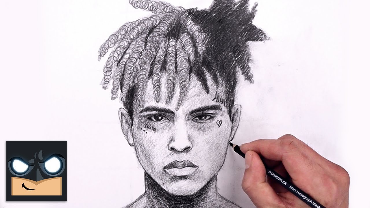 How To Draw Xxxtentacion Sketch Tutorial Youtube
