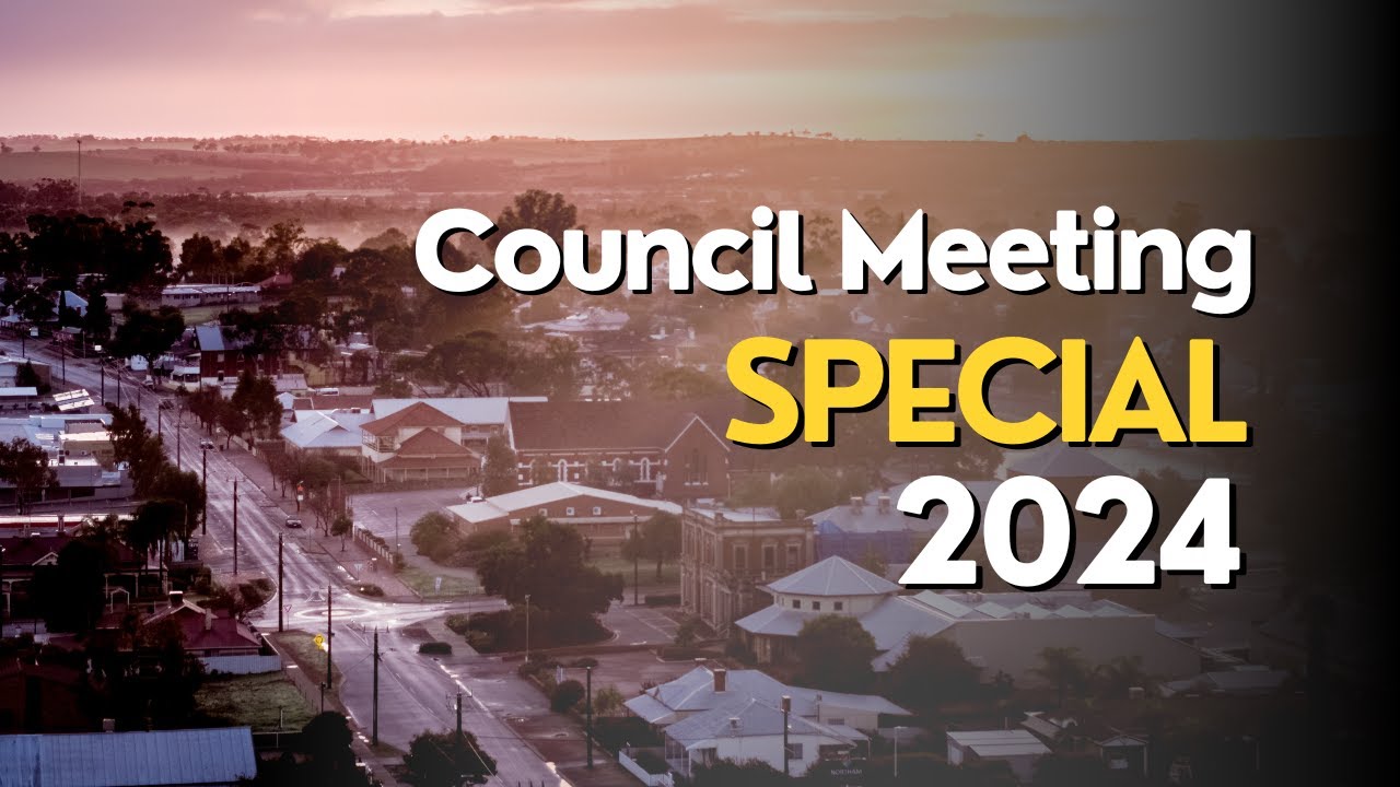 Special Council Meeting 25 September 2024 Youtube