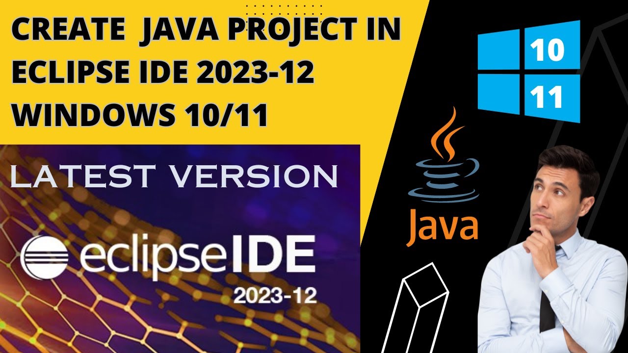 How To Create First Java Project Or Program And Run In Eclipse Ide