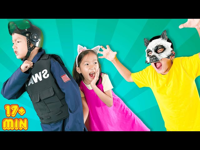 Police Officer Saves Baby More Nursery Rhymes Kids Songs Videos