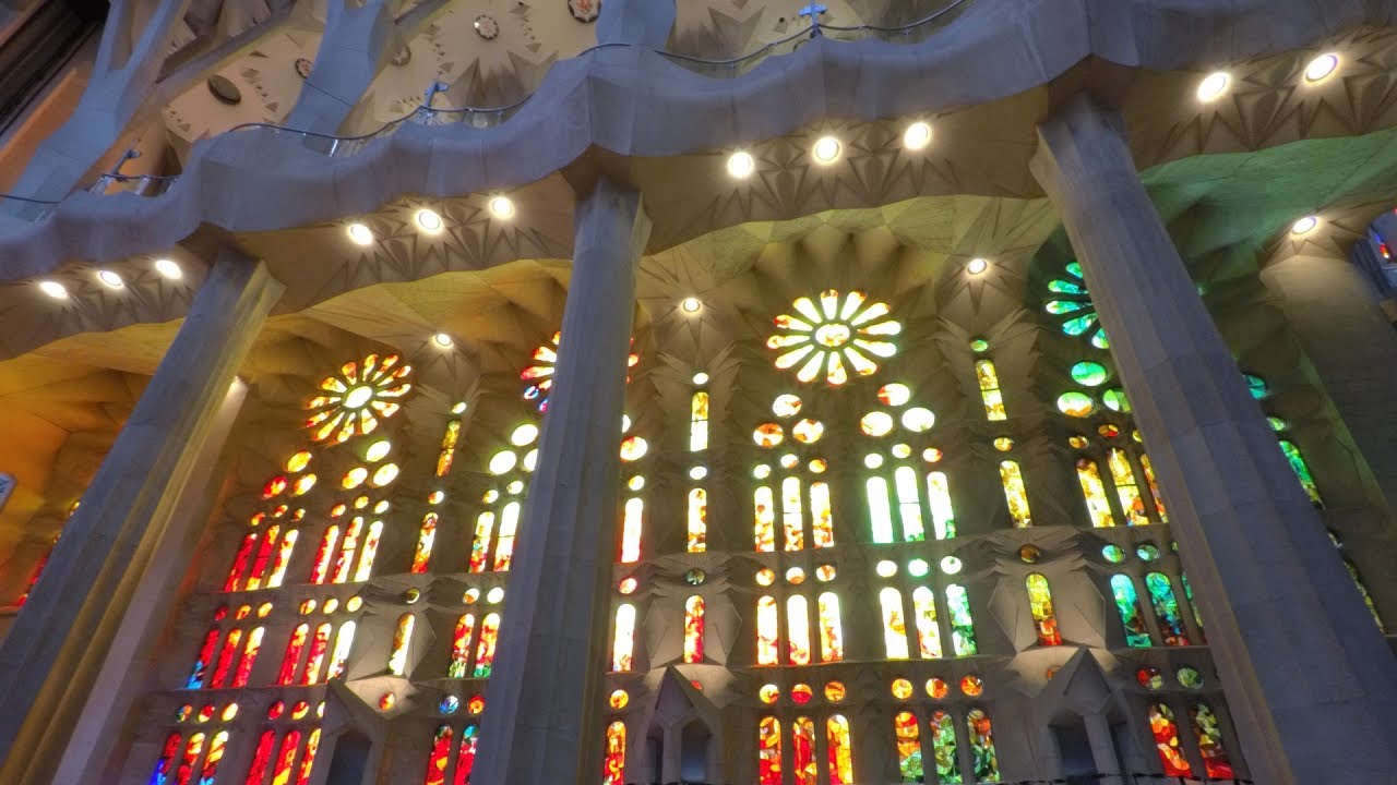 Inside The Sagrada Familia Youtube