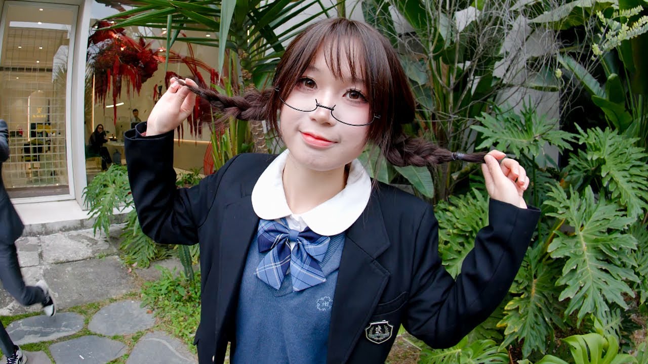 Vr180 Cute Jk Girl In Sep Game Comic Con Chengdu China Youtube