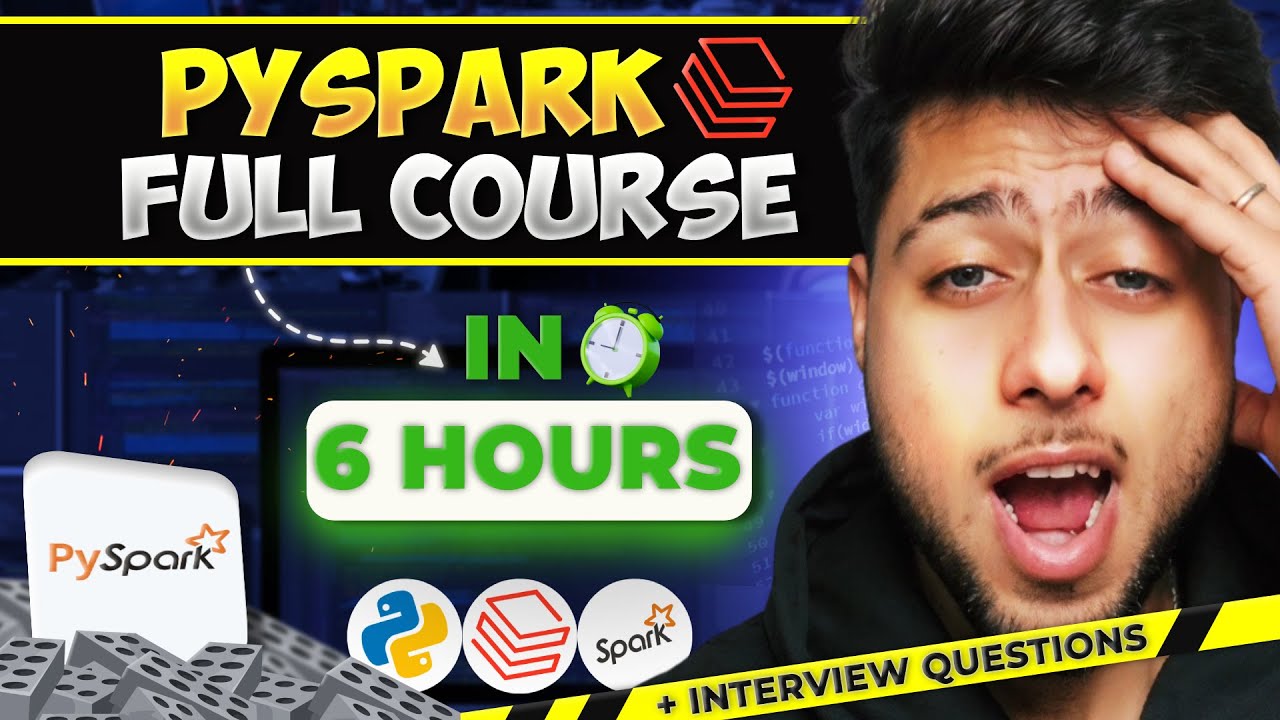 Pyspark Tutorial Full Course From Zero To Pro Youtube