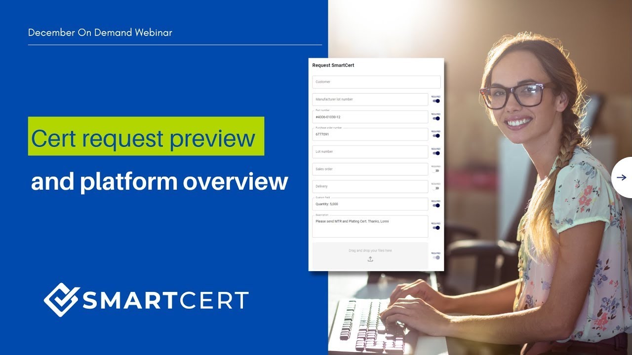 Smartcert Cert Request Preview And Platform Overview Youtube