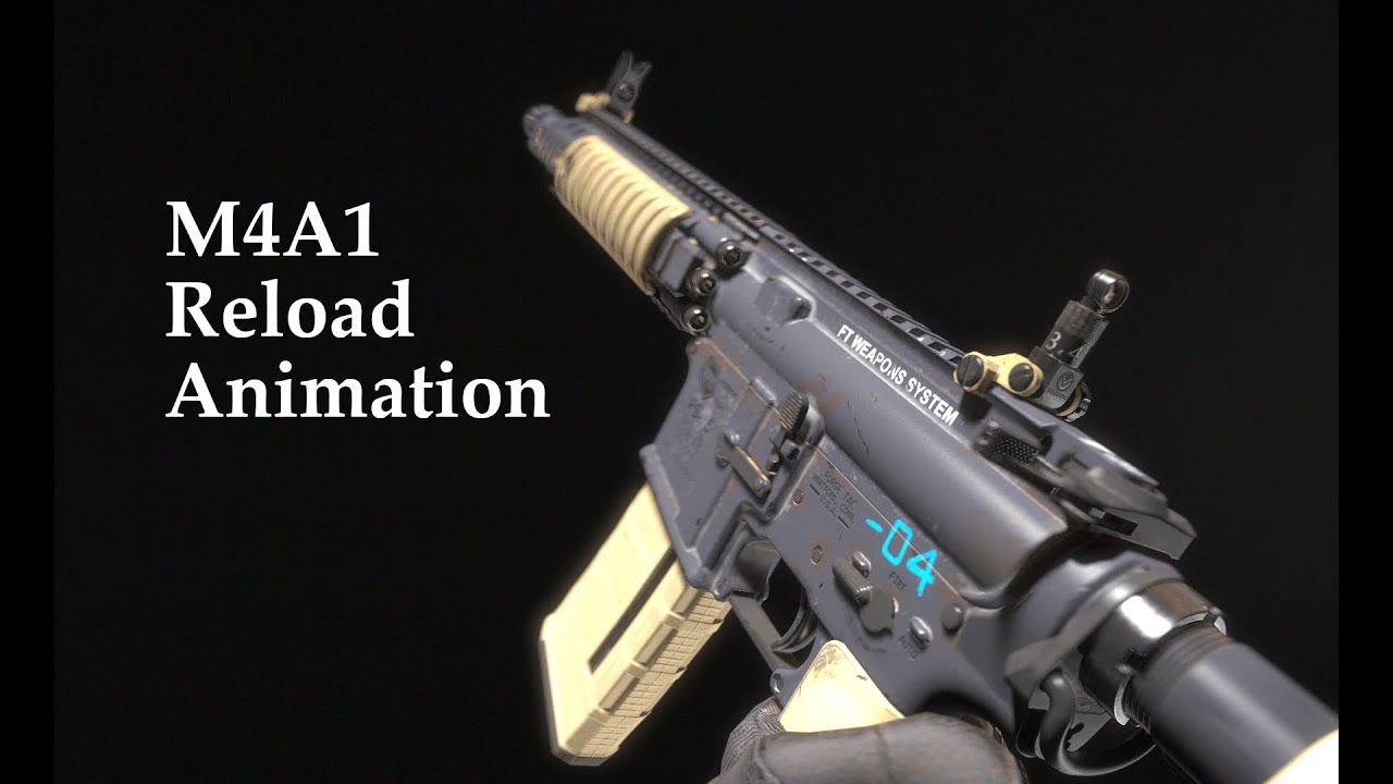 Sfm M4a1 Reload Animation Youtube