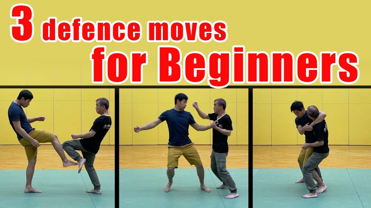 3 Defence Moves For Beginners 3個新手易學的自衛技巧 Youtube