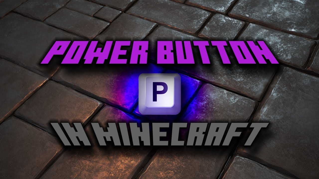 Making Button Controlled Powers Mcreator Block Bench Youtube
