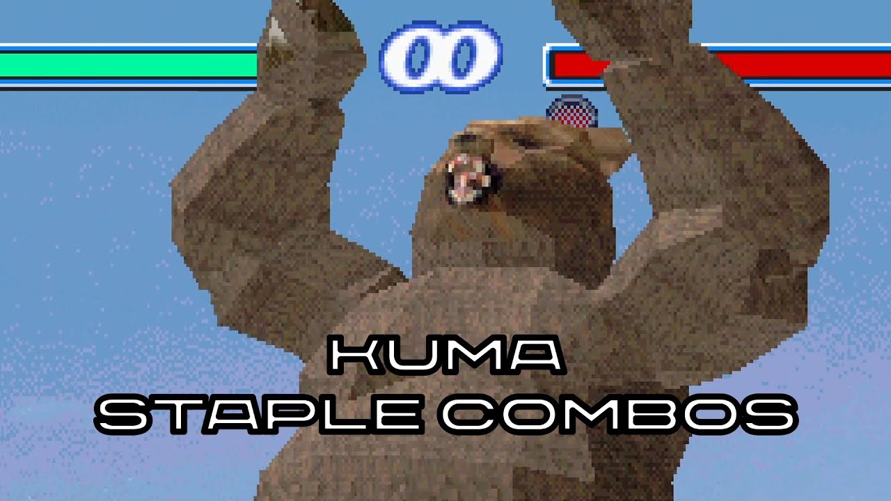Tekken 2 Kuma Staple Combos Youtube