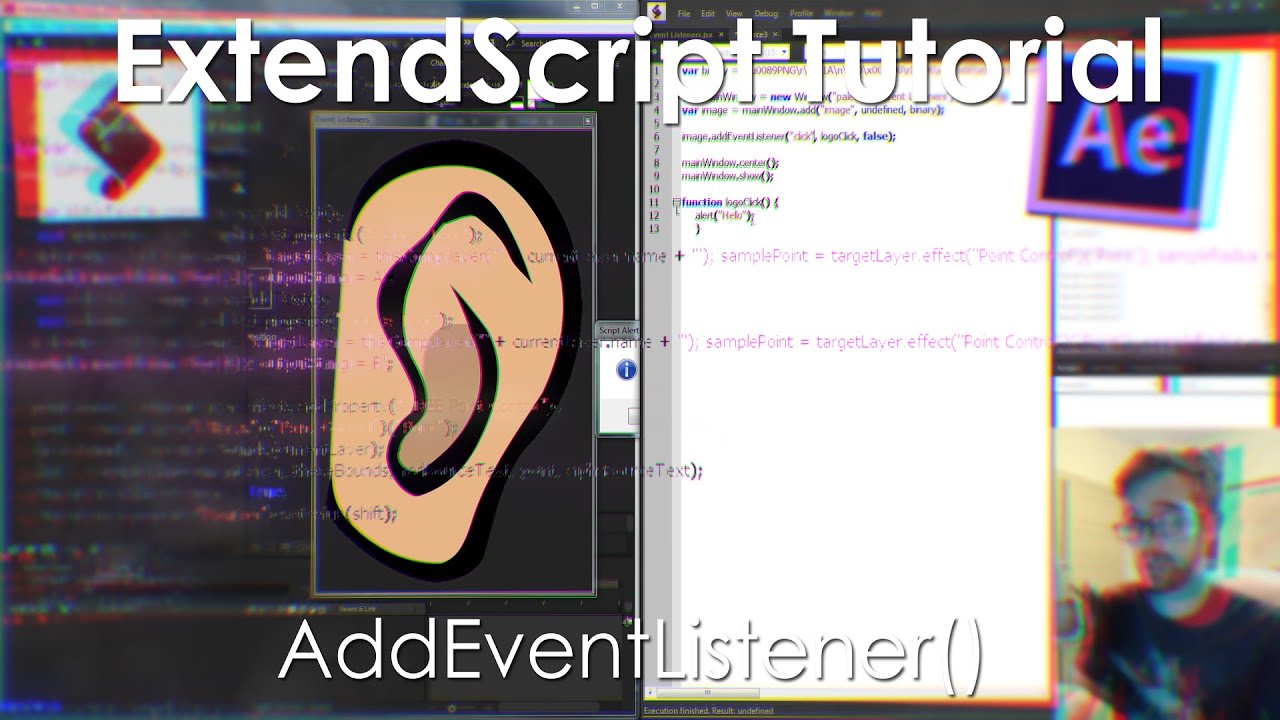 Adobe Scripting Tutorial Addeventlistener Youtube