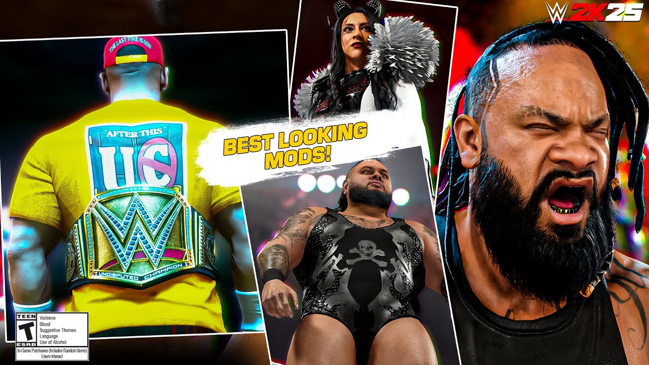 Wwe 2k25 Insane Looking Mods That Hit Different Youtube