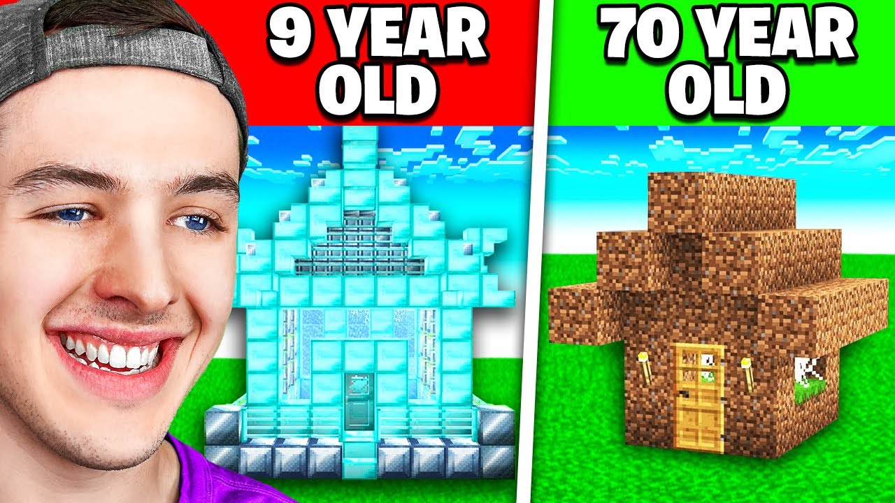 Minecraft At Different Ages Youtube