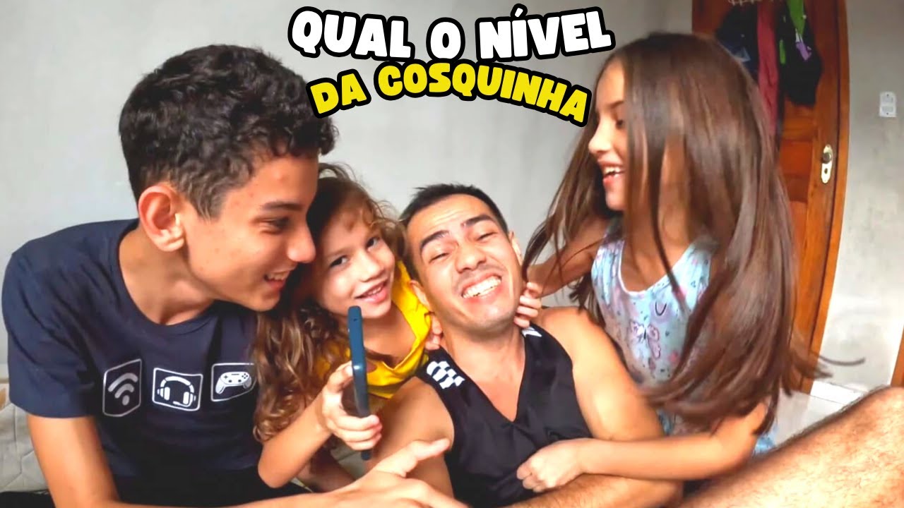 Qual O Nível Da Cosquinha Família Silva Brincadeiras Youtube