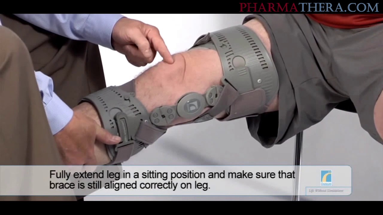 Ossur Unloader One Plus Knee Brace For Lateral Oa Youtube