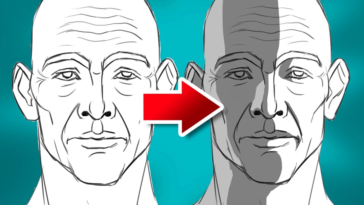 How To Shade A Face Beginner Guide Part 3 Youtube