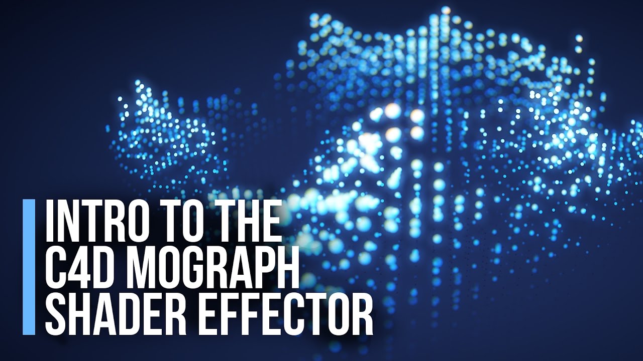 Cinema 4d Tutorial Intro To The Mograph Shader Effector Youtube
