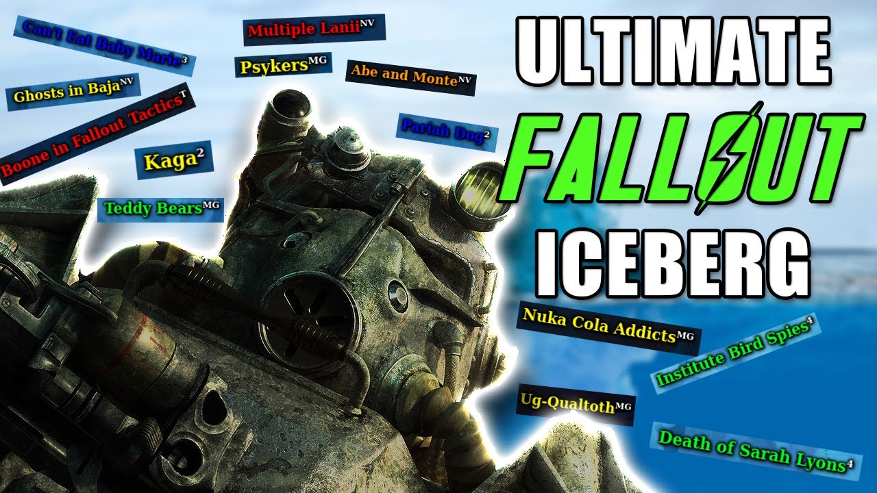 The Ultimate Fallout Mysteries And Secrets Iceberg Explained Youtube