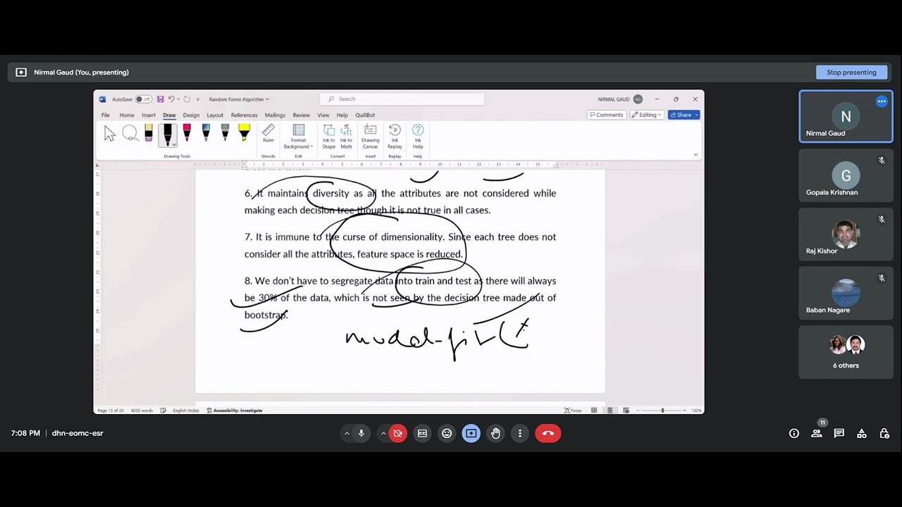 Ml Live Lecture 80 Youtube